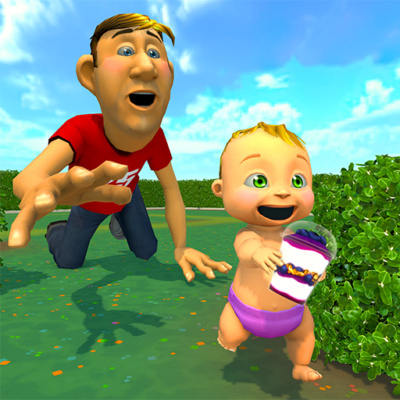 Rainbow Prank: Hide Daddy – Grand-screen