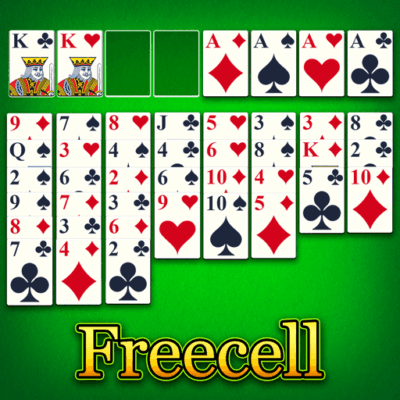 FreeCell Solitaire Card Game – Grand-screen